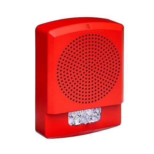 Eaton ELMTSR-N Wheelock Eluxa Multitone Strobe Horn, No Lettering, Wall ...