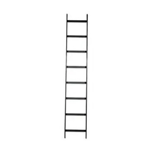 Hubbell HLS1012B NEXTFRAME Ladder Rack, Straight Section, 10'x12", Black