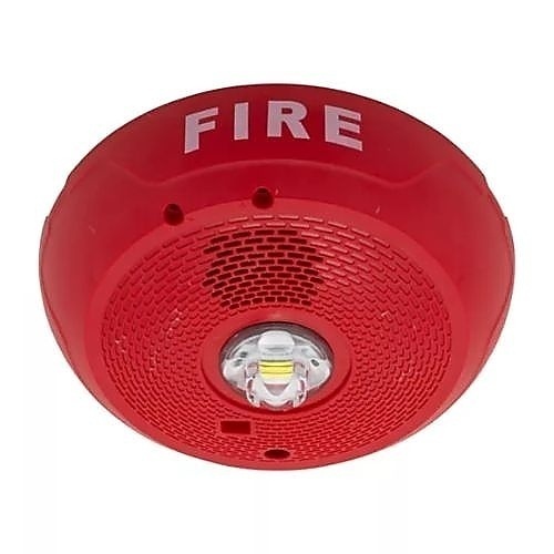 System Sensor PC2RLED L-Series 2-Wire LED Horn Strobe, Ceiling-Mount ...
