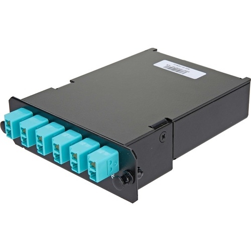 Panduit FCSZO-12-10P OptiCom LC Splice Cassette Preloaded with 12-Fiber ...