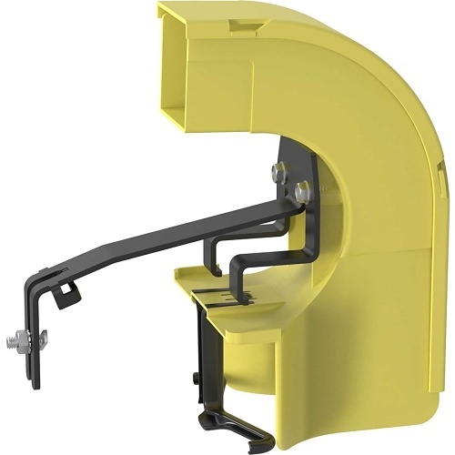 Panduit FRSPJ2X2LYL FiberRunner Spill-Over Junction, 2x2, Yellow