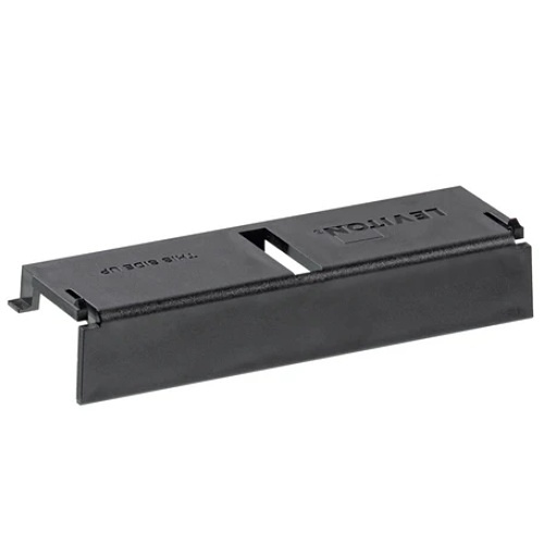 Leviton E2XHD-BLK Panel Angled Blank Module