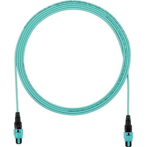 Panduit FXTRL7N7NBNM030 12-Fiber Round Interconnect Cable, OM3, LSZH ...