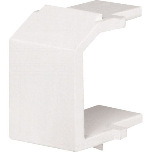 Panduit NKBMWH-X NetKey 1 Port Blank Keystone Module, White