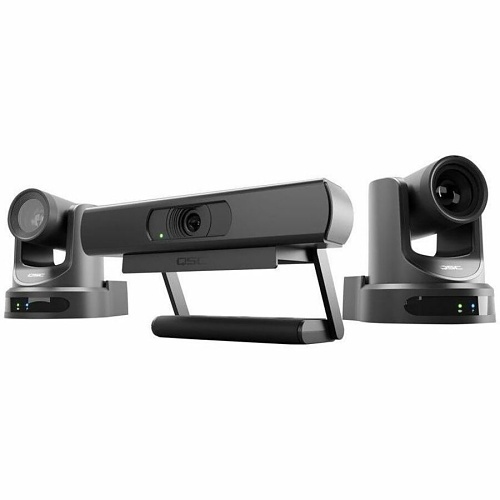 QSC NC-110 Fixed-Lens HD ePTZ Conference Camera, 110 Degree Horizontal ...