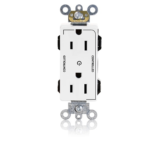 Leviton M1626-2SW Lock Decora Controlled Lock 15A, White
