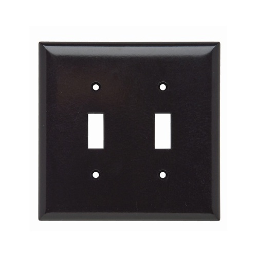 Pass & Seymour SPJ2 Wall Mount Plate, PLT Plastic JR JUMBO 2-Gang 2 ...