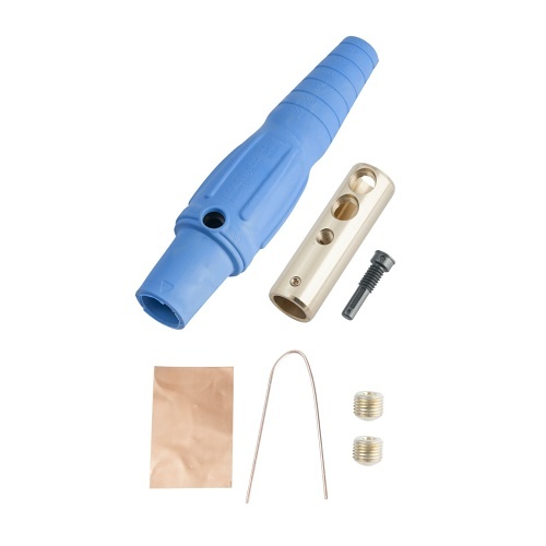 Pass & Seymour PS40-FBBL Series 16 400A 600V In-Line Connector, Blue