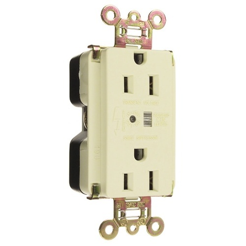 Pass & Seymour 5262-SP TVSS Receptacle 15A 125V