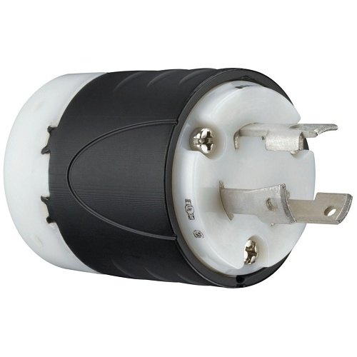 Pass & Seymour L630-P TURNLOK Plug 3W 30A 250V BW