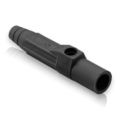 Leviton 15SDM-1UE Male Plug Replacement Sleeve, Black