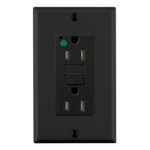 Leviton GFTR1-HGE Self Test Tamper-Resistant SmartlockPro GFCI ...