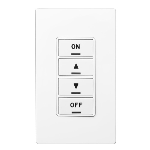 Leviton RLVSW-4LW Infrared Control Low Voltage Dimmer Switch 4 Button ...