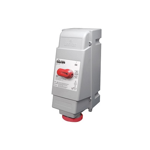 Leviton 360MI7W N/F Mechanical Interlock Enclosure 60A, 2-Pole 3-Wire, 480V