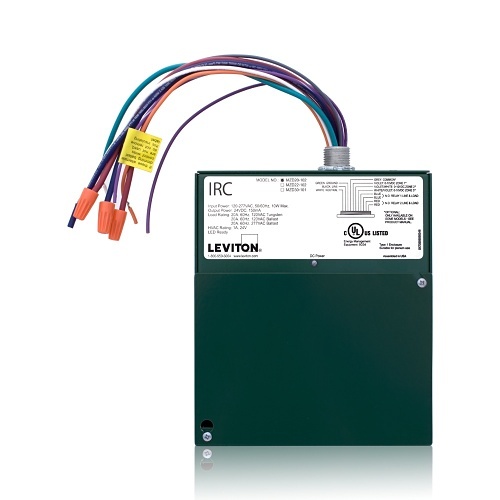 Leviton MZD30-C01 IRC Dimmer 3-Zone, with (3) 0-10V Outputs