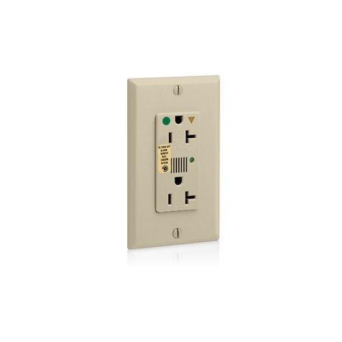 Leviton 8380-IGI IV TVSS Transient Voltage Surge Suppressor Receptacle ...