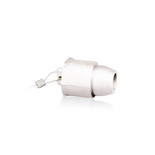 Leviton 19P21-W WH Male Protective Cap Ball, Black