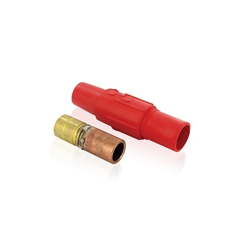 Leviton 23L26-R 23 Series Taper Nose In-Line Latching Female Connector ...
