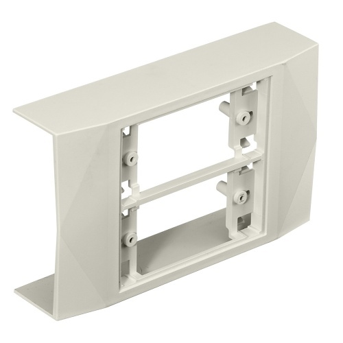 Hubbell PB2IND2G BaseTrak Series 2/3 Channel, 2-Gang Non-Metallic ...