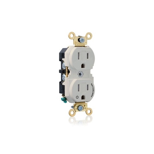 Leviton 5262-1PT Duplex Receptacle Outlet, 2-Pole, 3-Wire, Industrial ...