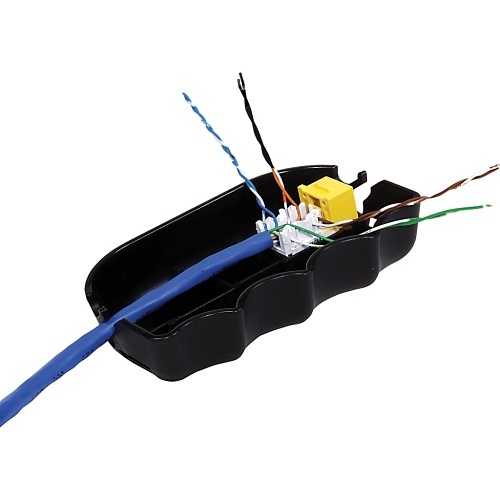 Hubbell HXTA Jack, Hand Termination Aid, Black