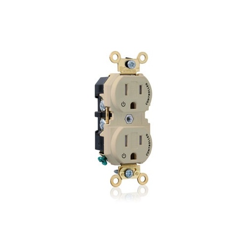 Leviton 5262-2PI Duplex Receptacle Outlet, 2-Pole, 3-Wire, Industrial ...