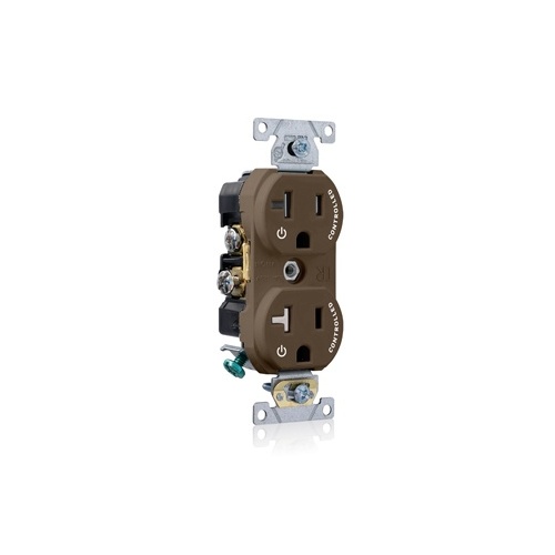 Leviton TBR20-S2 Duplex Receptacle Outlet, Commercial Grade, Split ...