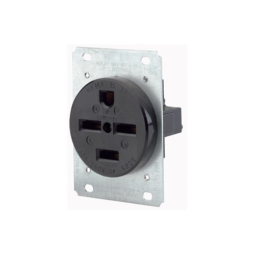 Leviton 8430 Receptacle Single Flush Mount 30A 250V, 4-Wire