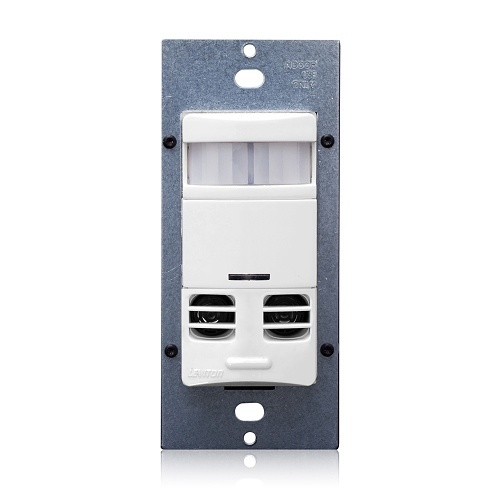 Leviton OSSMT-M3W Multi-Tech Wall Box Occupancy Sensor with Neutral ...