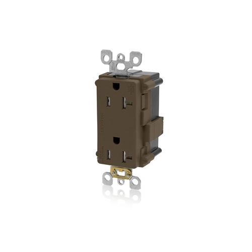 Leviton MT538 Lev-Lok Decora Plus Surge Protective Duplex Receptacle ...