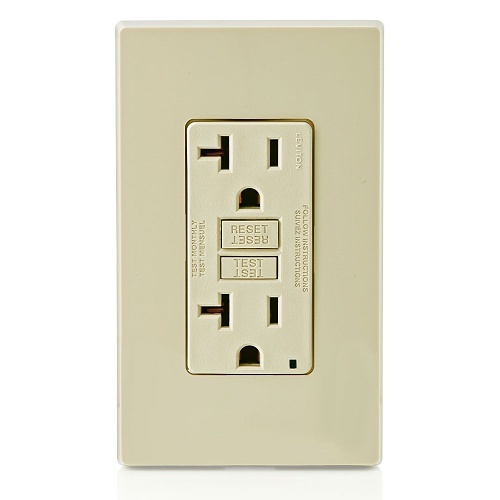 Leviton GFNT2-I Self Test Non Tamper-Resistant SmartlockPro GFCI ...