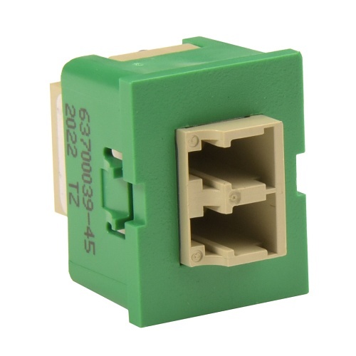 Ortronics 63700039-45 Multimode TracJack Adapter Module, LC Duplex ...
