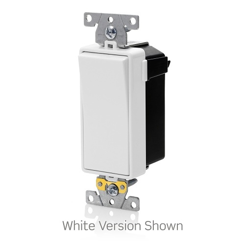 Leviton M5621-T Light Switch Decora Single Pole Rocker Lever Lock, 20A ...