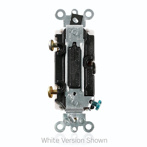 Leviton 5628-2T Switch Decora Single Pole Pilot Light 20A 120V AC ...