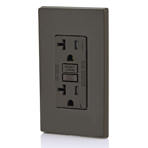 Leviton GFTR2 Stab-Trap GFCI Outlet / Receptacle 20A 125V