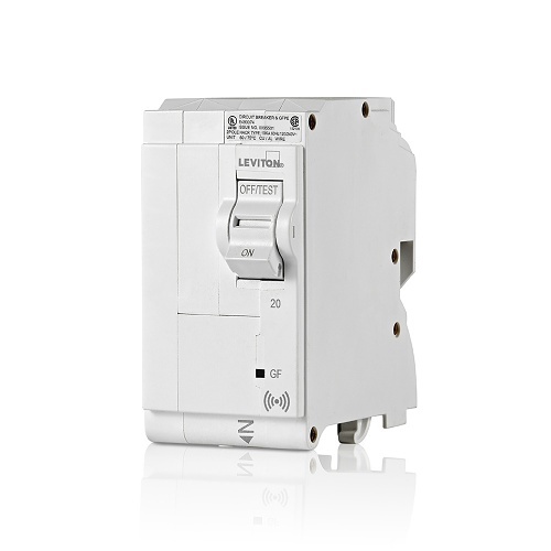 Leviton LB220-ES 20A 2-Pole Smart GFCI Hydraulic Magnetic Branch ...