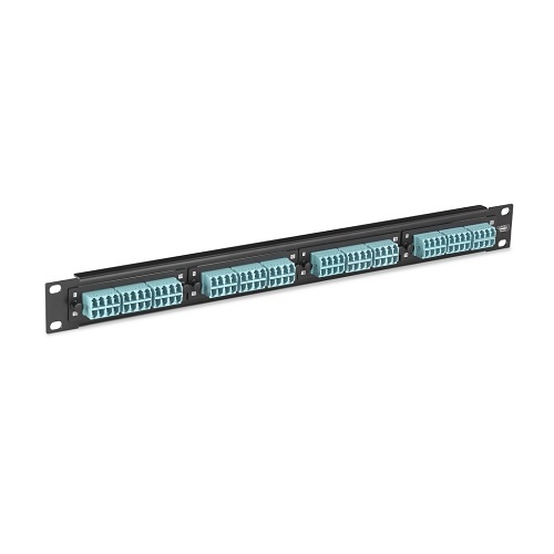 Hubbell OFPNL1U4H4 Fiber Rack Mount Panel without Management, Unloaded ...