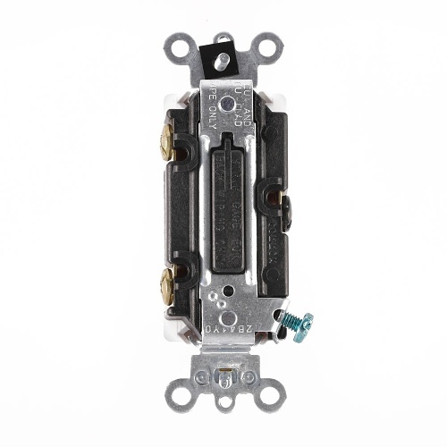 Leviton 5693-2 Decora 3-Way 15A 120/277VAC Smart Switch, Brown