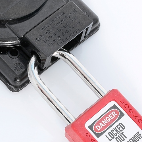 Leviton WP4-G 4-Gang Weatherproof Cover for Flanged Devices, Gray