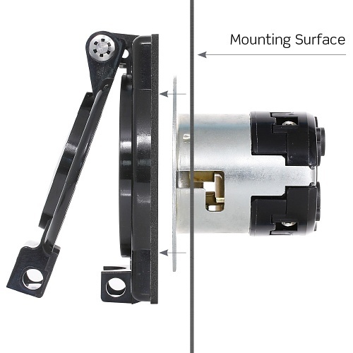 Leviton WP4-G 4-Gang Weatherproof Cover for Flanged Devices, Gray