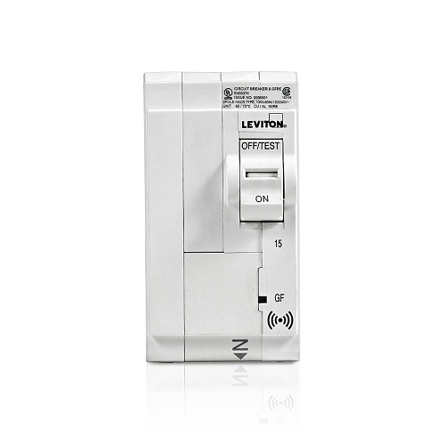 Leviton LB215-ES 15A 2-Pole Smart GFPE Hydraulic Magnetic Branch ...