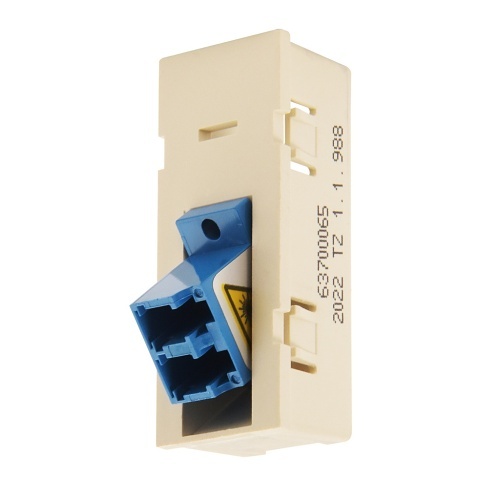 Ortronics 63700065 Tracjack LC Duplex Singlemode, Ceramic Adapter, 45 ...