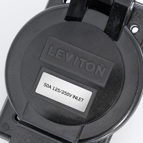 Leviton WP1-G 1-Gang Weatherproof Cover for Flanged Devices, Gray