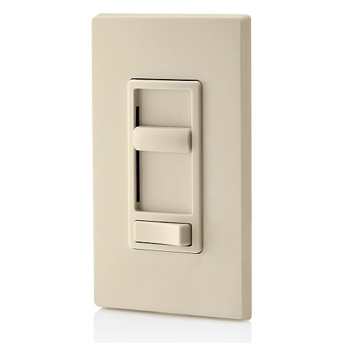 Leviton 6674-P0T SureSlide Dimmer Switch for Dimmable LED, Halogen and ...