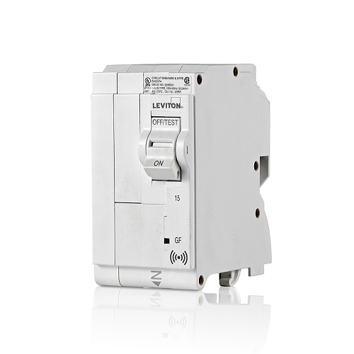 Leviton LB215-ES 15A 2-Pole Smart GFPE Hydraulic Magnetic Branch ...