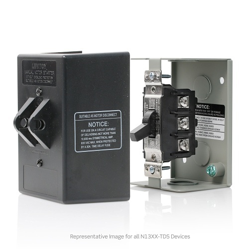 Leviton N13NC-TDS EB Thermoplastic Enclosure for MS302/MS303