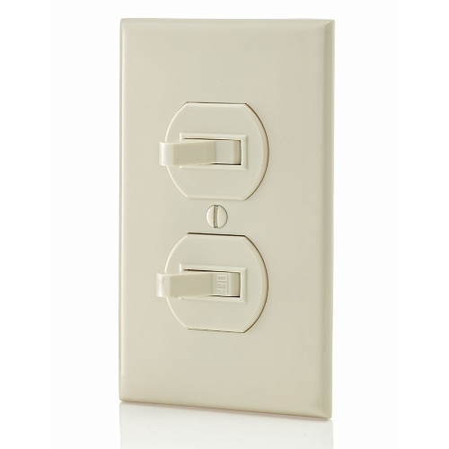 Leviton 5241-T LA COMBI 2SW Switch Processor, 3-Way 15A 120/277V ...