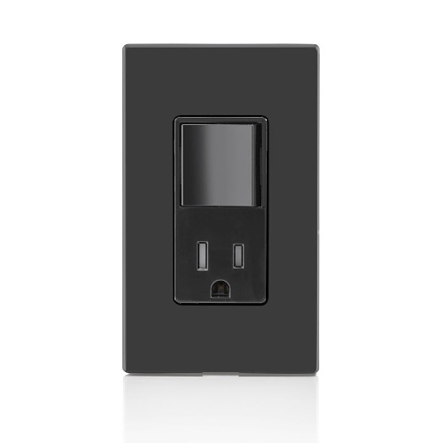 Leviton T5625-E Decora Single-Pole Switch / Outlet Combination Device ...