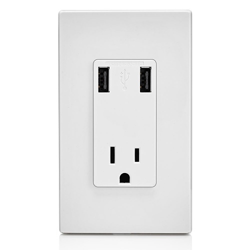 WH COMBINATION REC/USB CHARGE