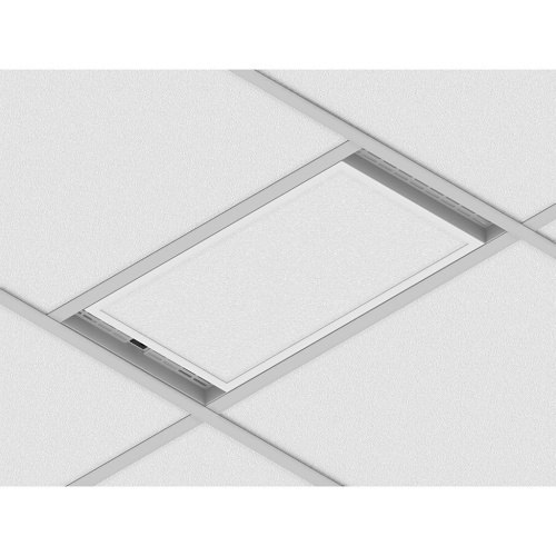 Hubbell HRCB12WHT Recessed Ceiling Box, 1' x 2', White